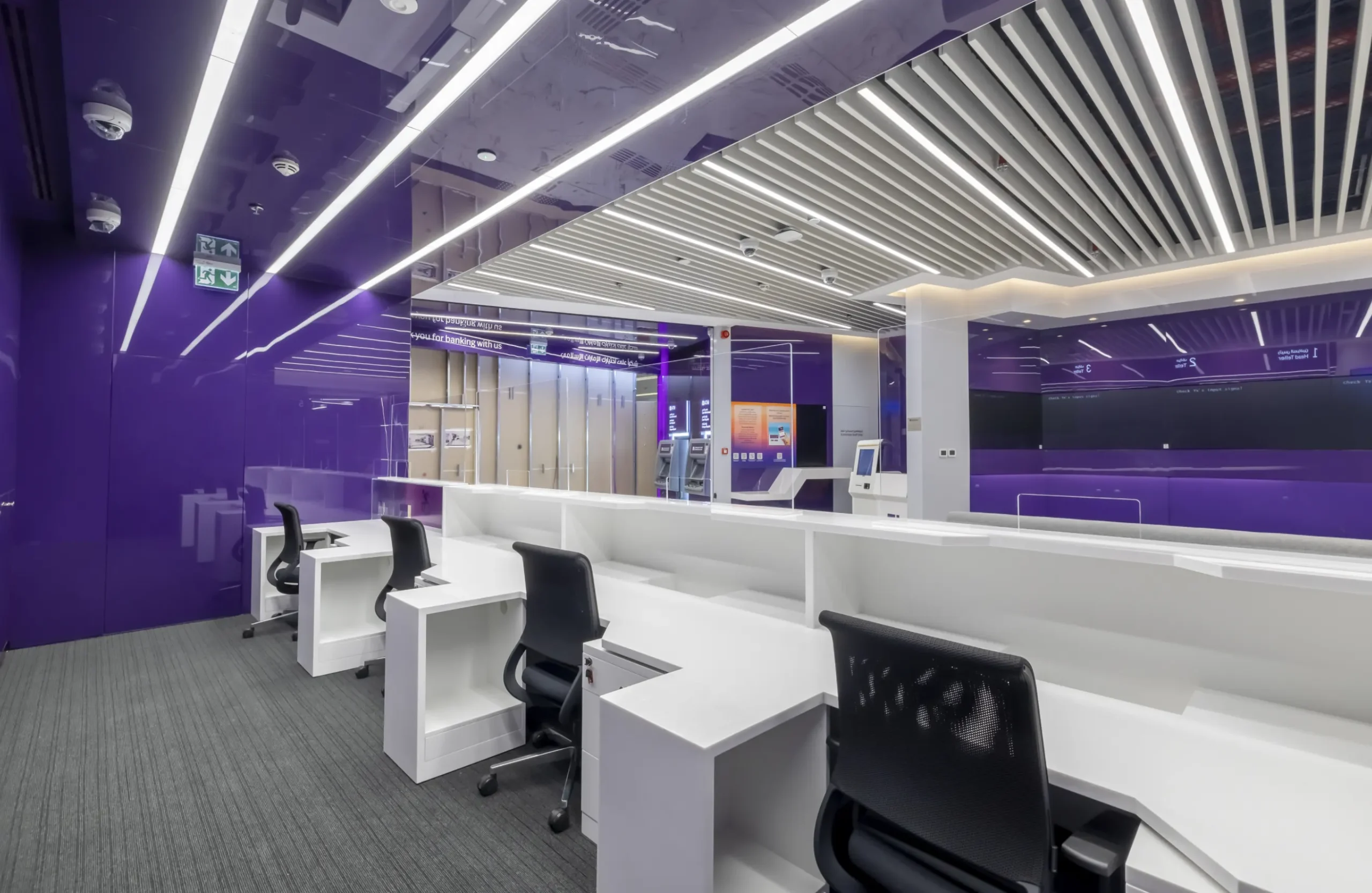 Emirates Islamic Sunset Mall Branch Renovation – Derby Interiors